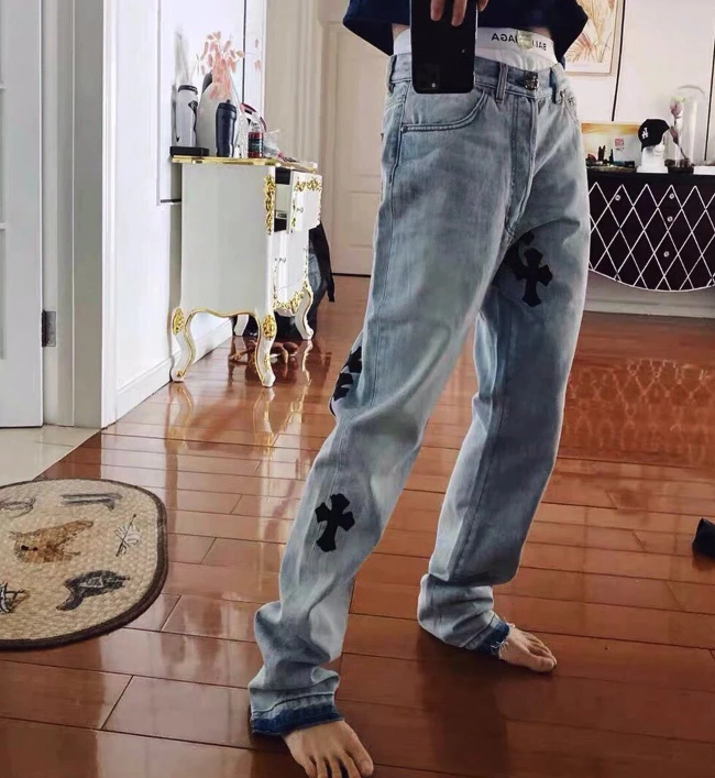 Calça Jeans Chrome Hearts Chrome Model 3 Encomenda Rabello Store