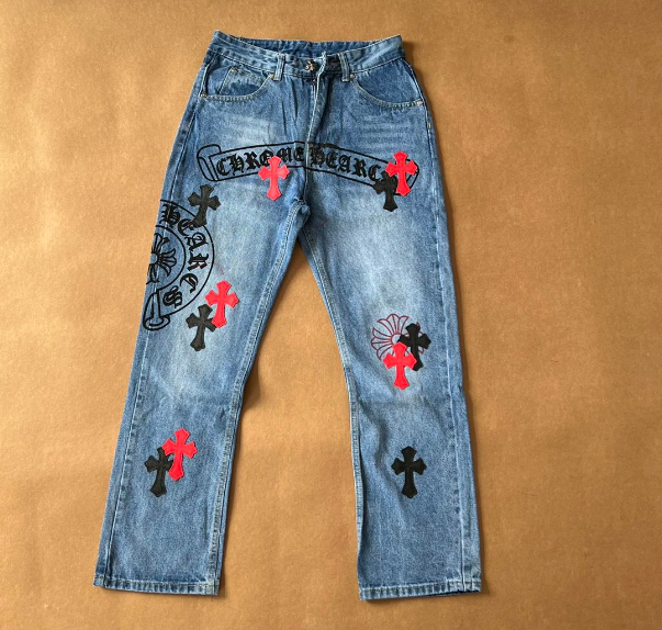Calça Jeans Chrome Hearts Chrome Model 6 Encomenda Rabello Store
