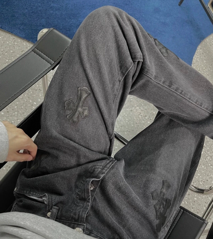 Calça Jeans Chrome Hearts Chrome Model 8 Encomenda Rabello Store