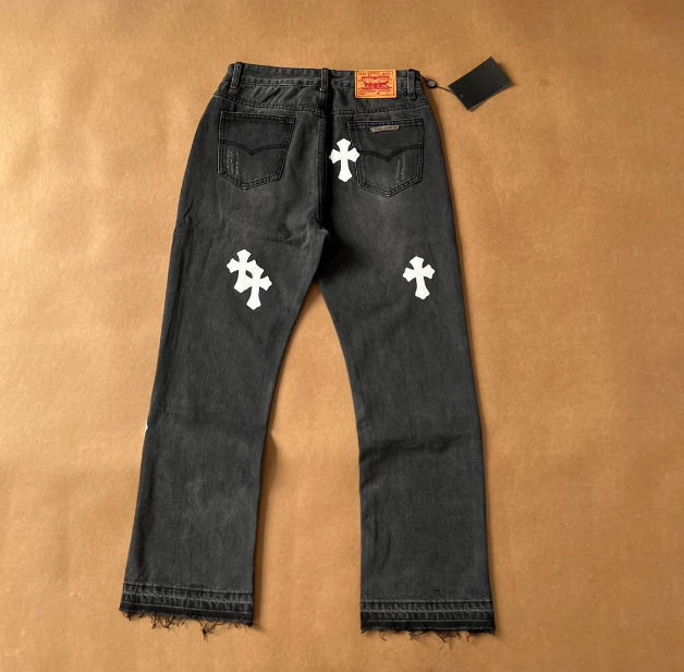 Calça Jeans Chrome Hearts Chrome Model 9 Encomenda Rabello Store