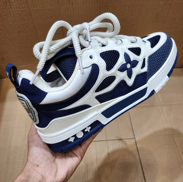 Tênis Louis Vuitton LV Skate Sneaker Marine White - Encomenda - Rabello Store - Tênis ...