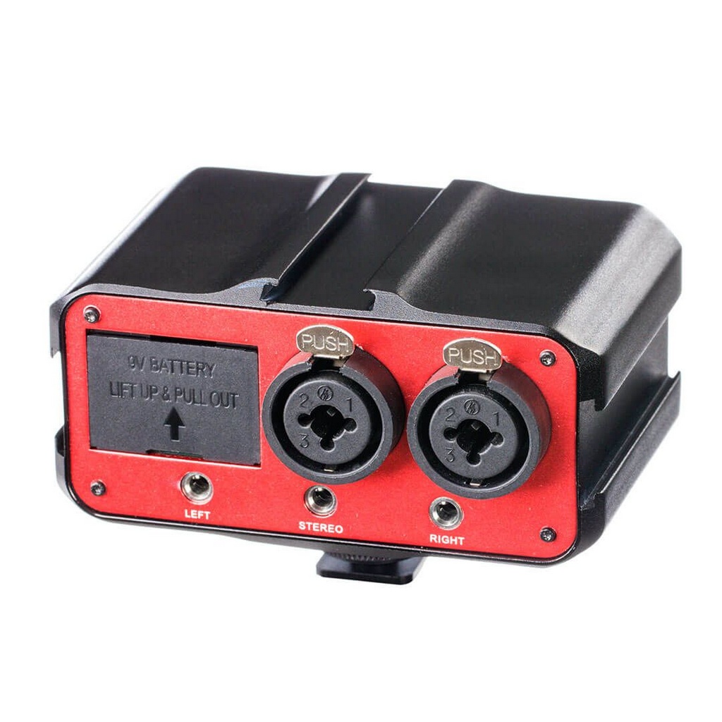Interface de audio 2 canais para cameras DSLR | Loja Oficial - Turbo M ...