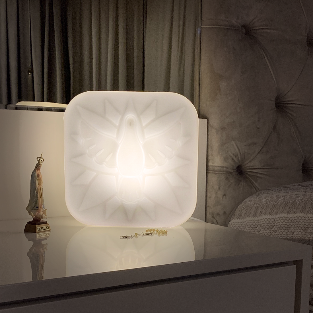 Luminária - Espírito Santo - Box - Loja Rainha Da Paz