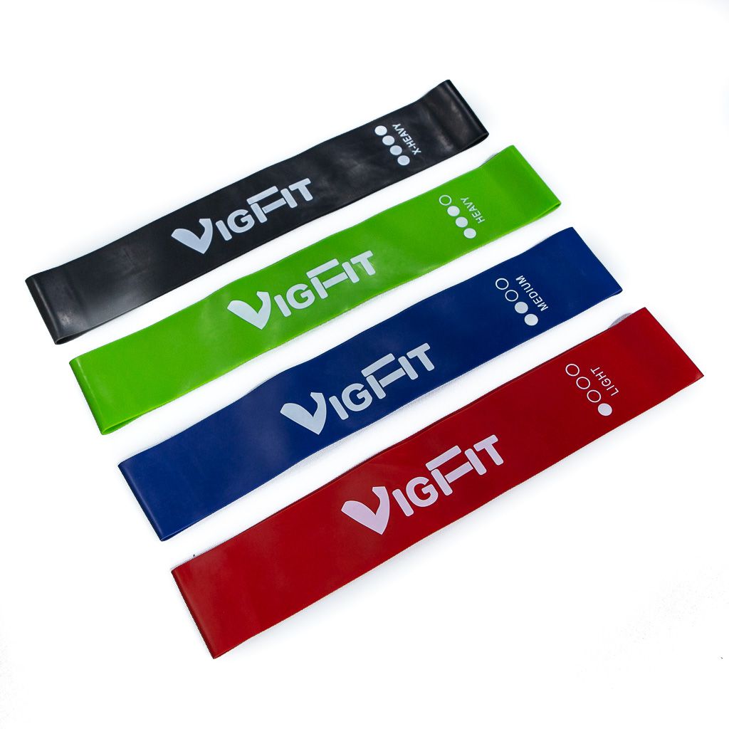 Mini Band Kit 4 Intensidades - Loja de Artigos Esportivos - GRAPHO