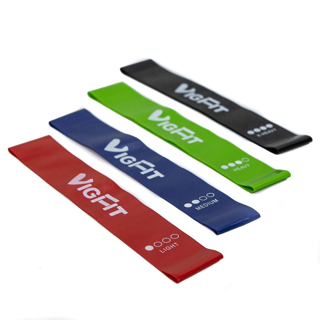 Mini Band Kit 4 Intensidades - Loja de Artigos Esportivos - GRAPHO