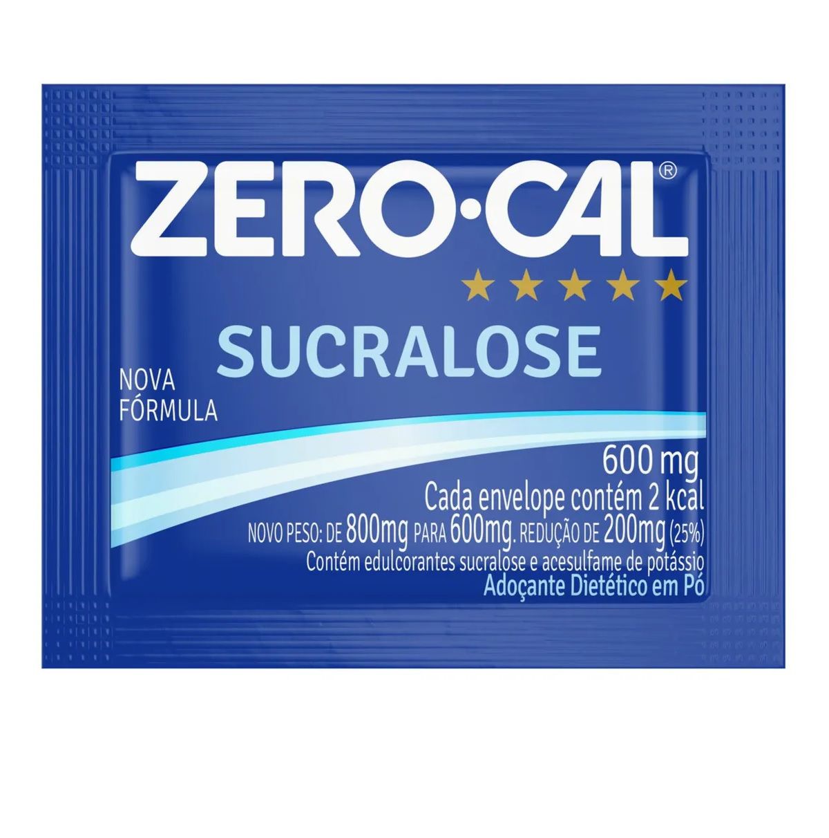 Adoçante Sachê Zero Cal Sucralose 1000 unids - embalagens descartáveis ...