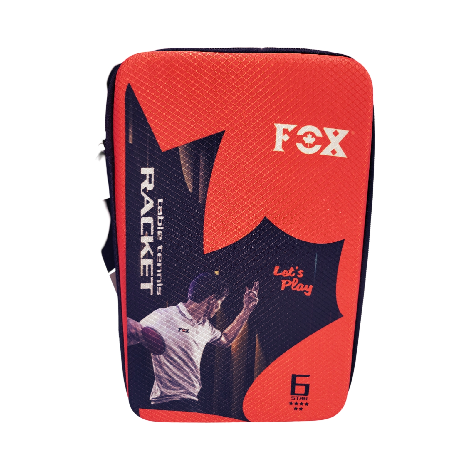 Raquete Tênis de Mesa FOX 6 Estrelas com Estojo AX 620 - Exclusividade ...