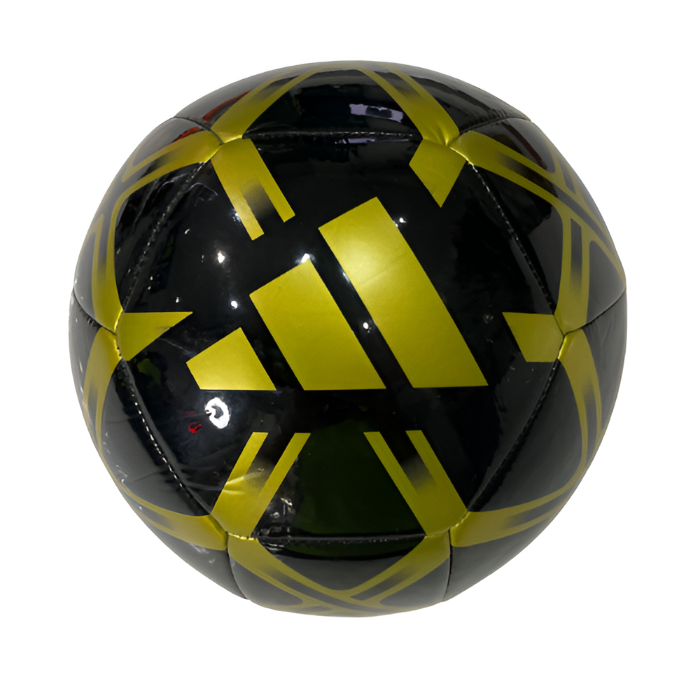Bola Futebol Campo ADIDAS STARLANCER - PRETA/DOURADA - PACK COM 10 PÇS ...