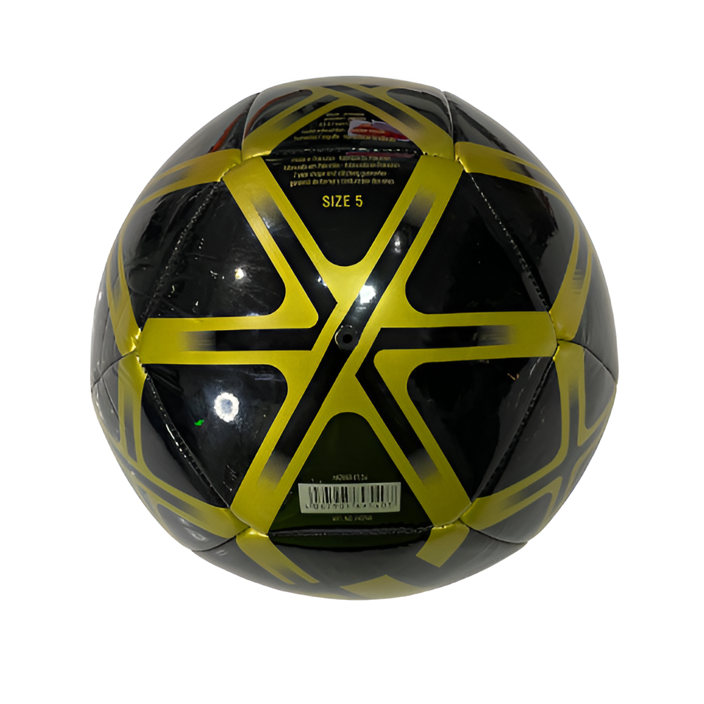 Bola Futebol Campo ADIDAS STARLANCER - PRETA/DOURADA - PACK COM 10 PÇS ...