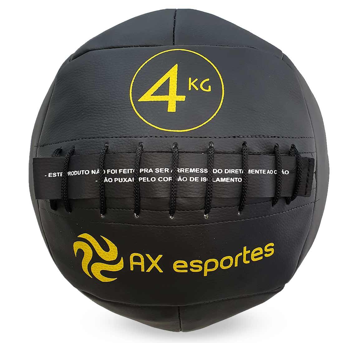 Bola Wall Ball para Crossfit 4 Kg - Mercadão Dos Esportes, loja de ...