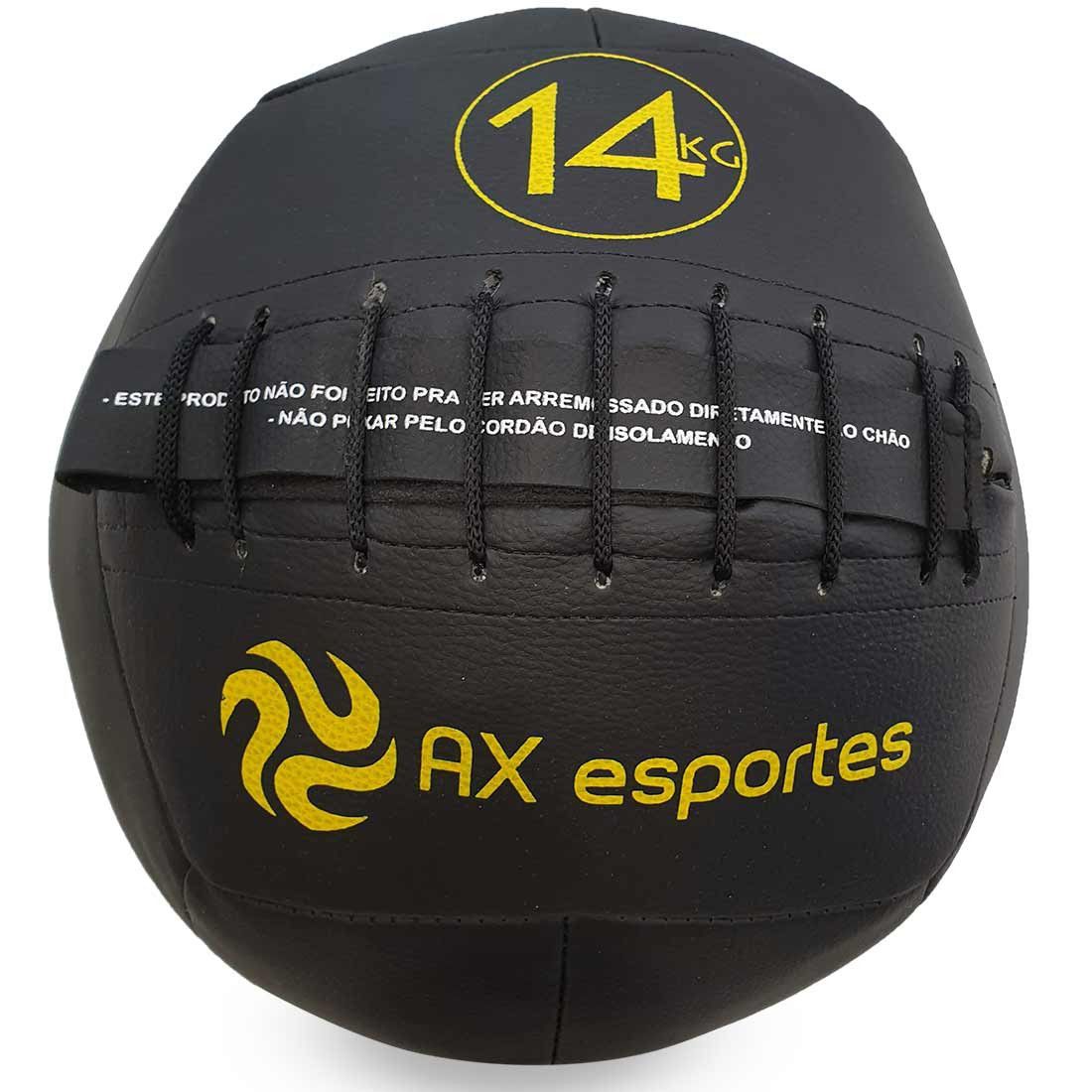 Bola Wall Ball para Crossfit 14 Kg - Mercadão Dos Esportes, loja de ...