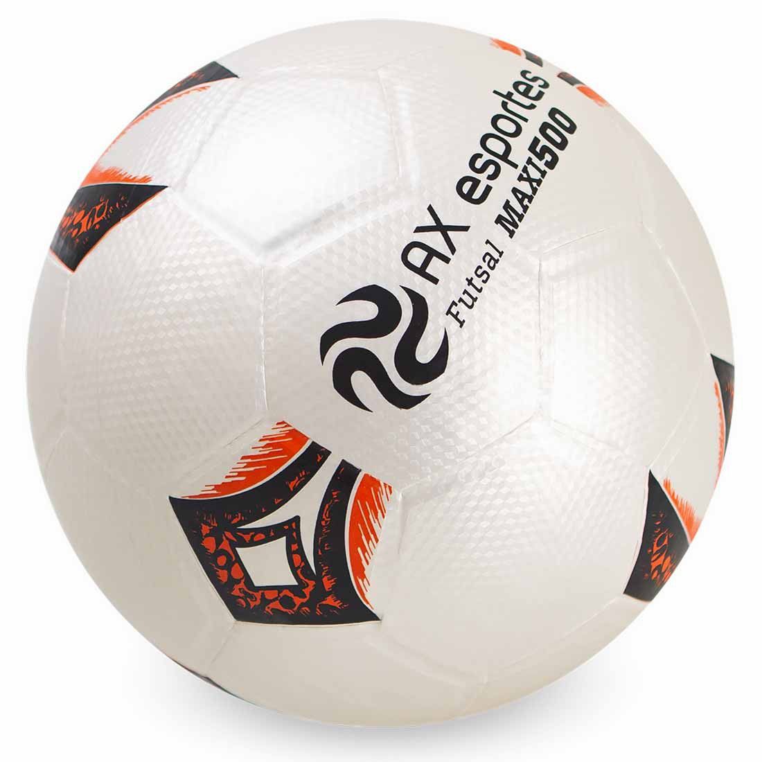 Bola Futsal AX Esportes Maxi 500 Matrizada com 32 Gomos - EXCLUSIVIDAD ...