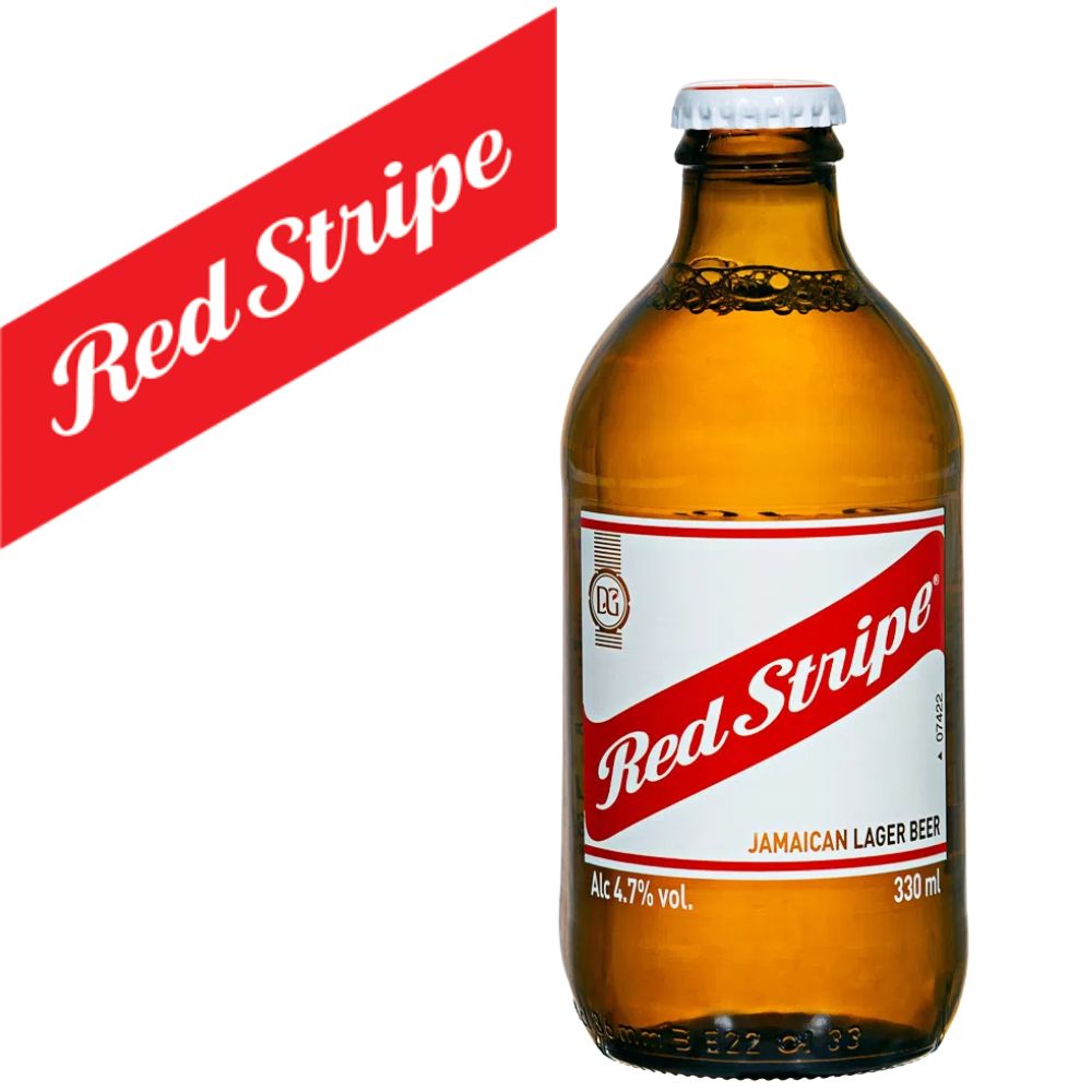 Cerveja Importada Jamaicana Red Stripe Lager 4,7 Vol Garrafa de 330ml ...