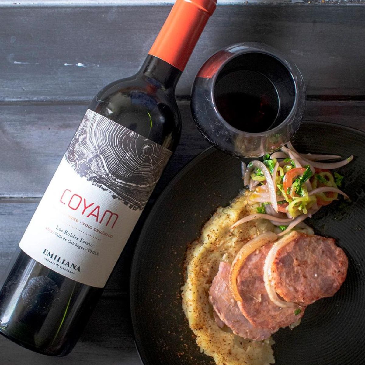 Vinho Tinto Chileno Emiliana Coyam Carménère, Syrah 750ml - Emporio ...