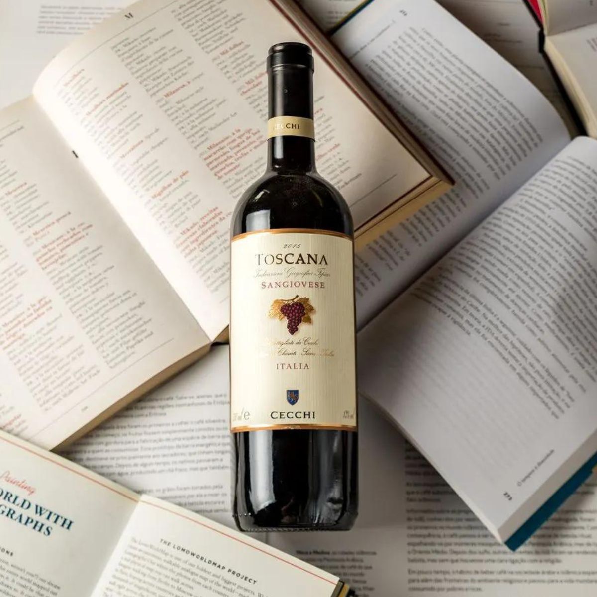 Vinho Tinto Italiano Cecchi Sangiovese Toscana 750Ml - Emporio Campo ...