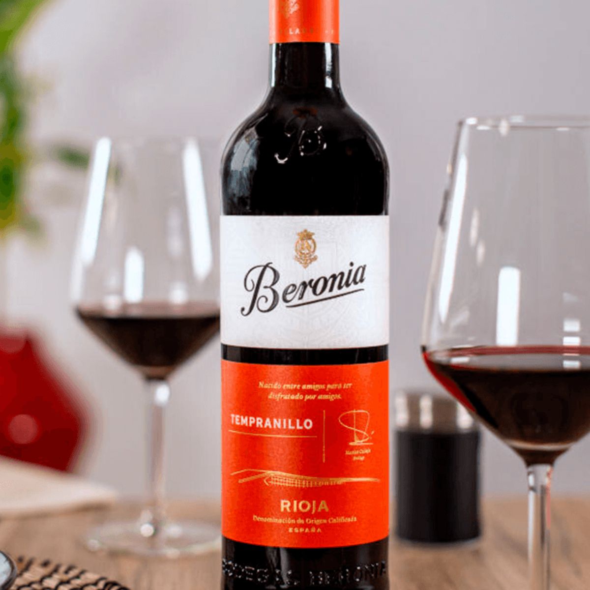 Vinho Tinto Espanhol Beronia Tempranillo Joven 750 Ml - Emporio Campo Gourmet
