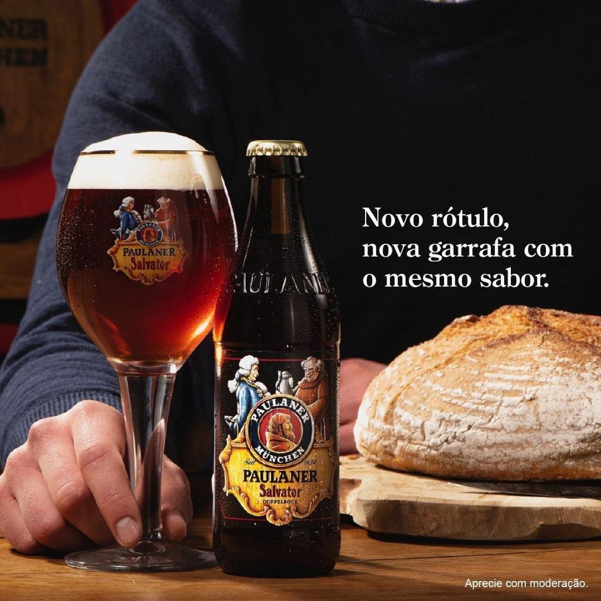 Cerveja Paulaner Salvator Puro Malte Alemã Garrafa 330ml - Emporio ...
