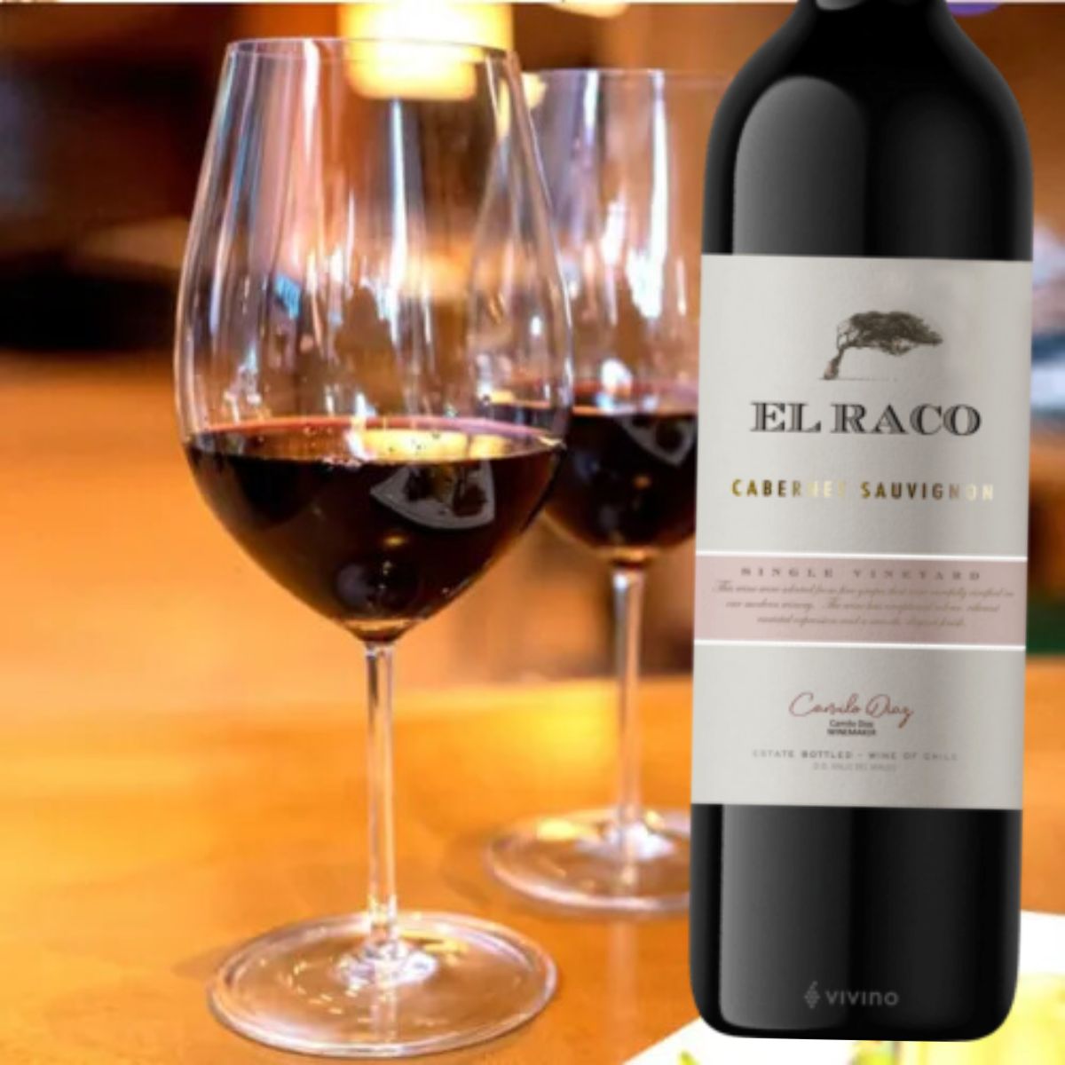 Vinho Tinto Chileno El Raco Cabernet Sauvignon 750ml - Emporio Campo ...