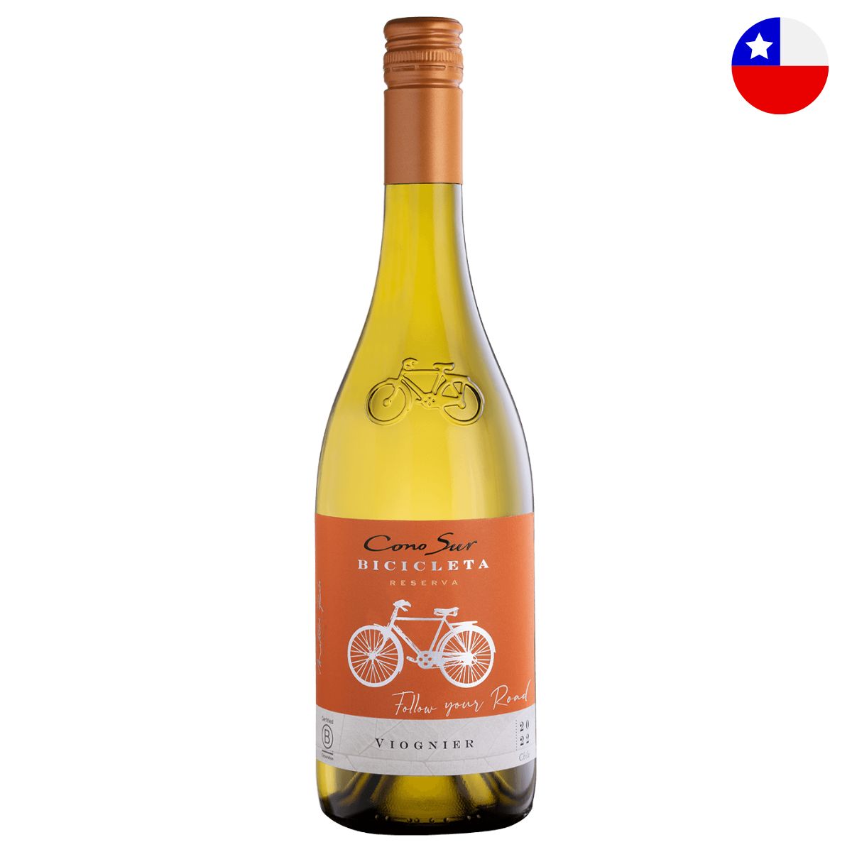 Vinho Branco Chileno Cono Sur Bicicleta Viognier 750 ml - Emporio Campo ...