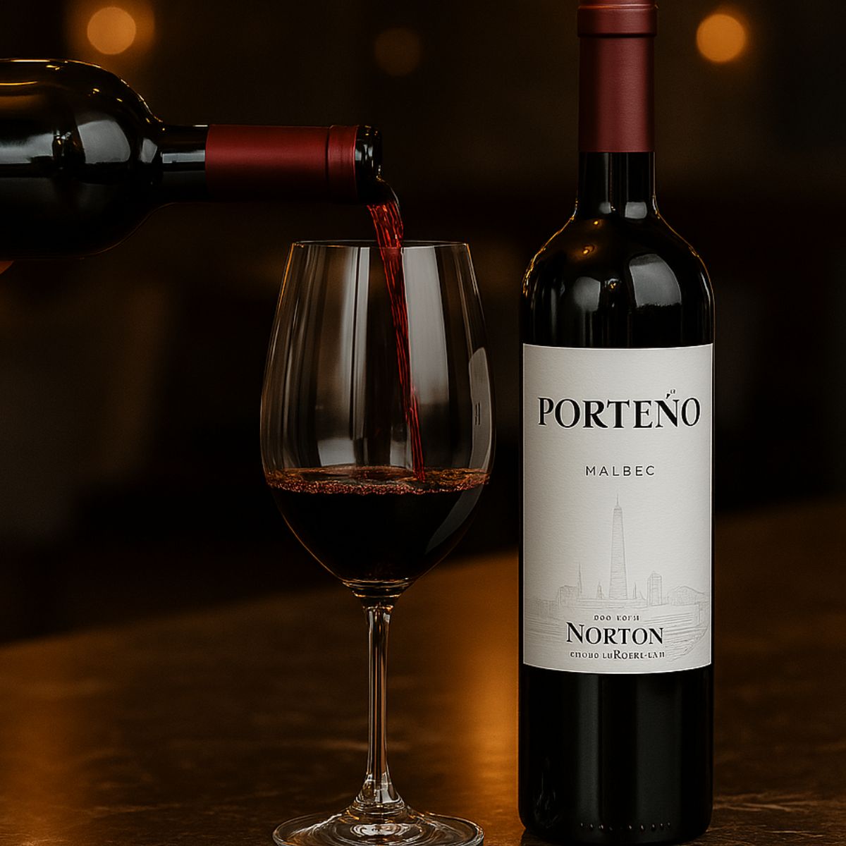 Vinho Tinto Argentino Norton Porteño Malbec 750ml - Emporio Campo Gourmet