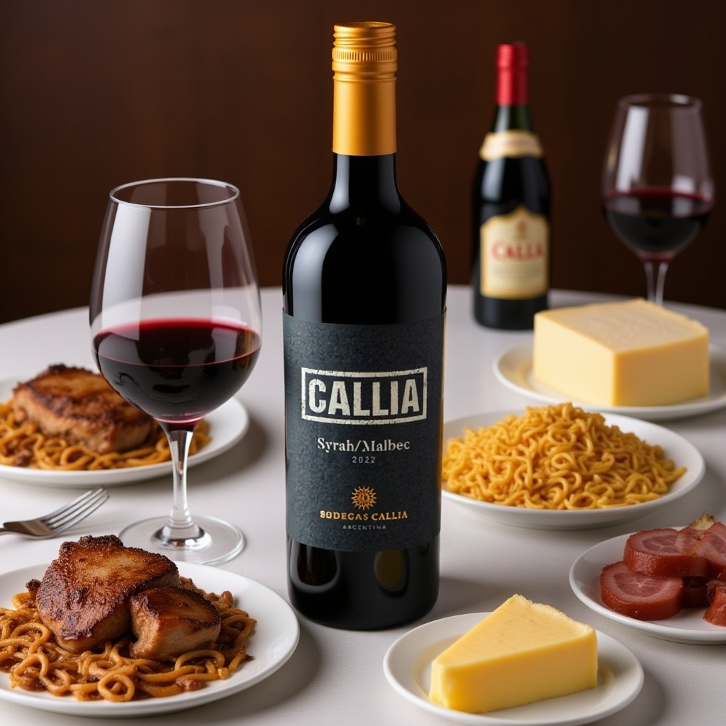 Vinho Tinto Argentino Callia Syrah Malbec 750ml - Emporio Campo Gourmet
