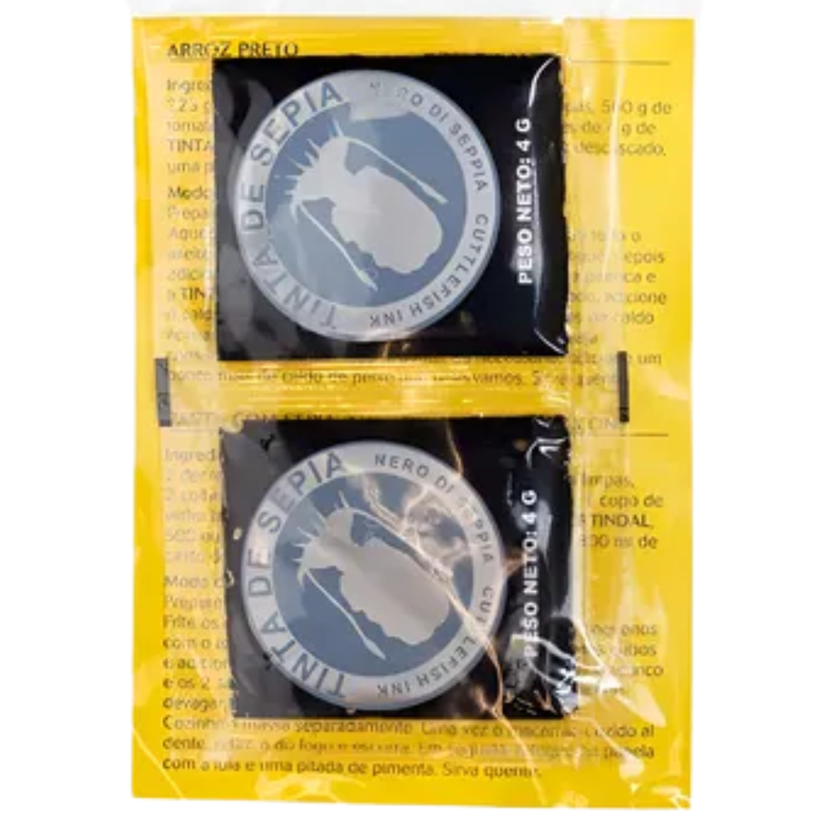 Tinta de Lula Nortindal Em Sachê 2x4gr - Emporio Campo Gourmet