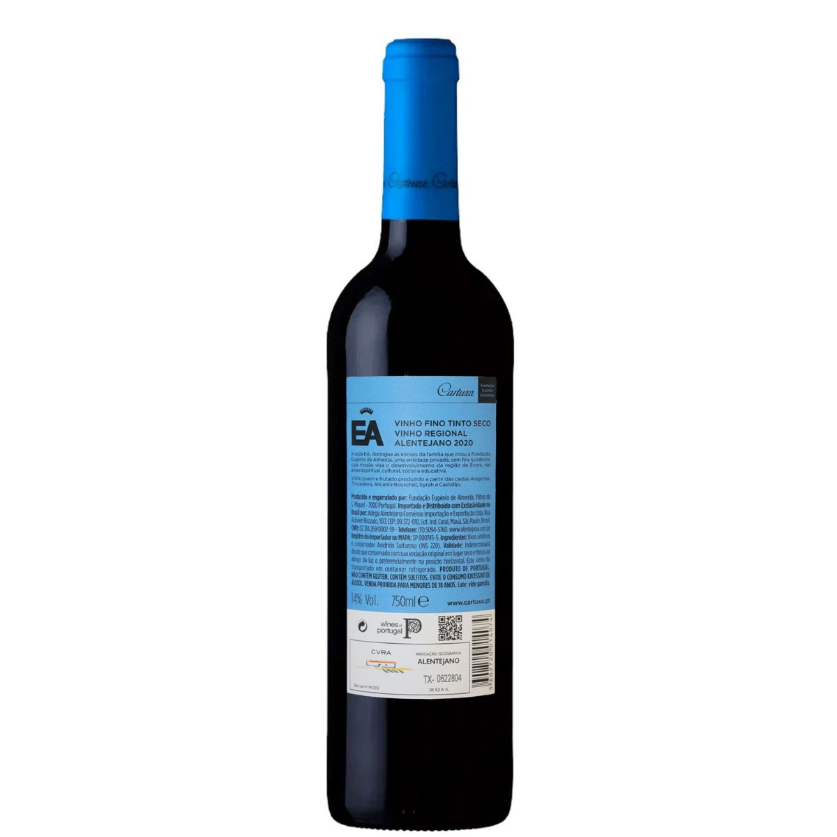 Kit 6 Vinhos Tinto Portugues EA Cartuxa 750ml - Emporio Campo Gourmet