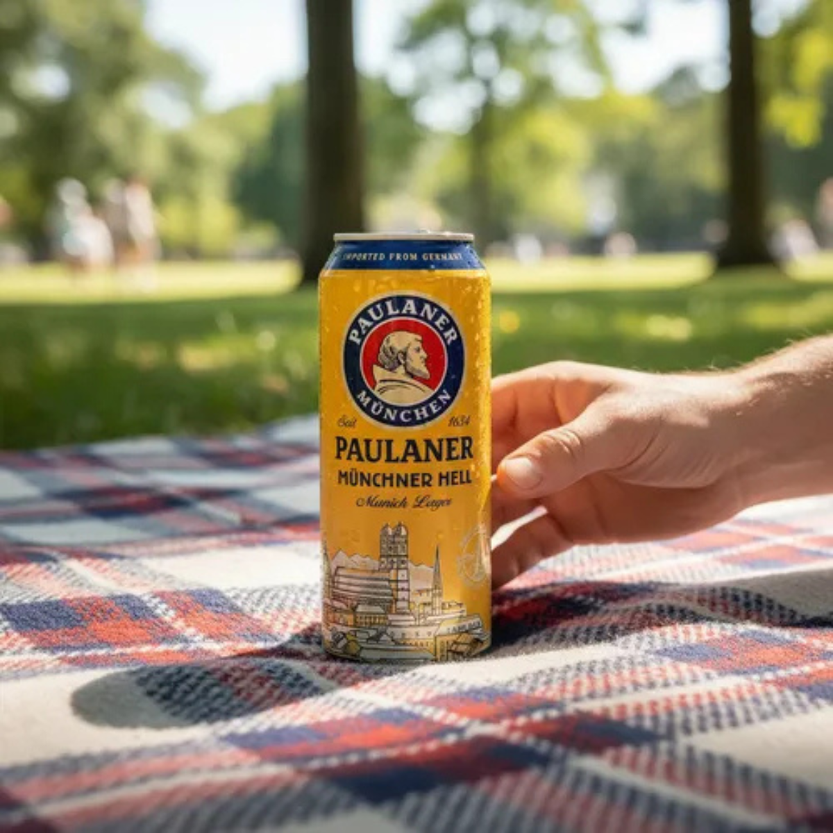 Cerveja Alemã Paulaner Lata 500ml com 4 Un - Lemon Radler, Weissbier ...