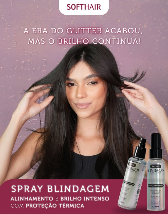 Spray Defrizante Blindagem Soft Hair - Loja Soft Hair - Cosméticos