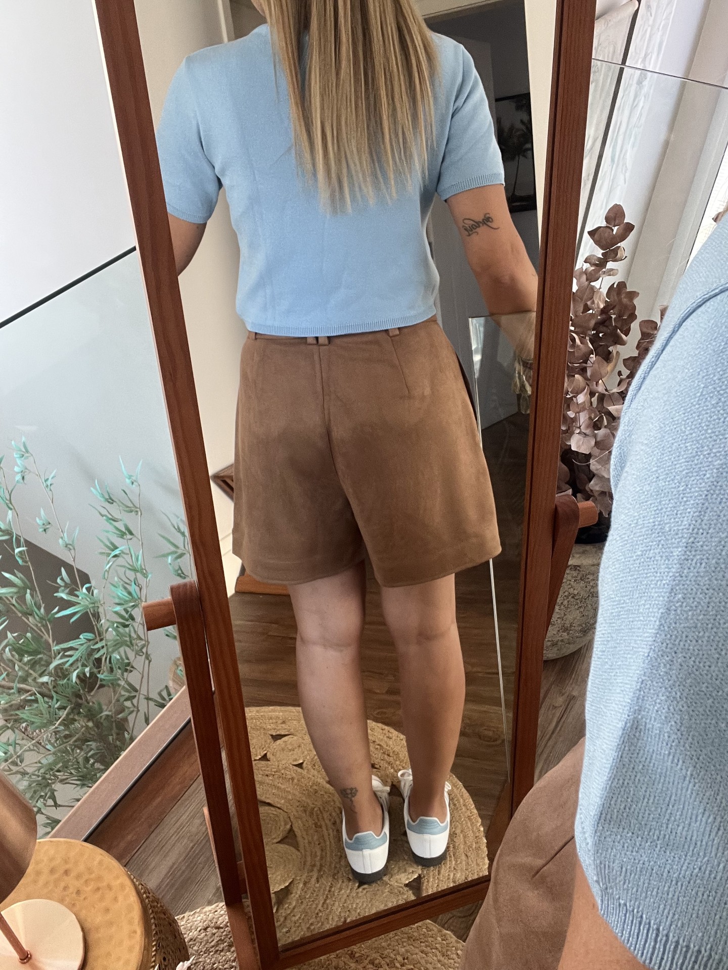 Shorts Arizona Caramelo - Estilo Fê Pontelo