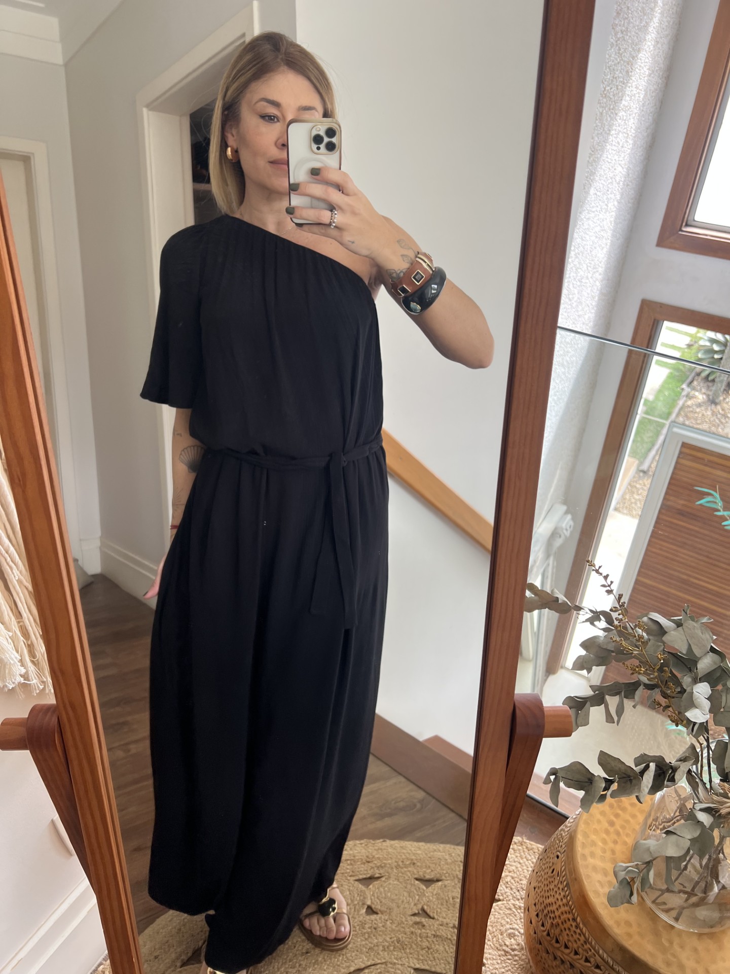 Vestido Victória Preto - Estilo Fê Pontelo