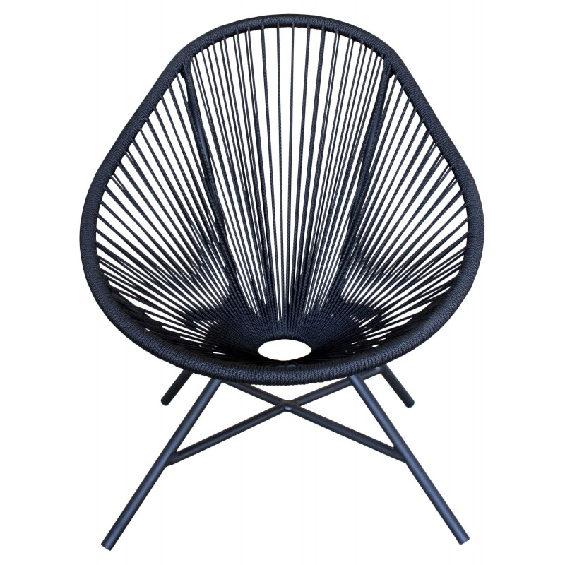 Poltrona DS 101 corda preta - Isto é Brasil