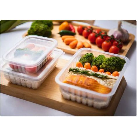 KIT POTE RETANGULAR 500ML CX 6X24 COPOZAN (FREEZER/MICRO) - Embalagem Carioca