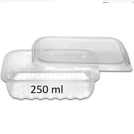 KIT POTE RETANGULAR 250ML CX 6X24 COPOZAN (FREEZER/MICRO) - Embalagem Carioca