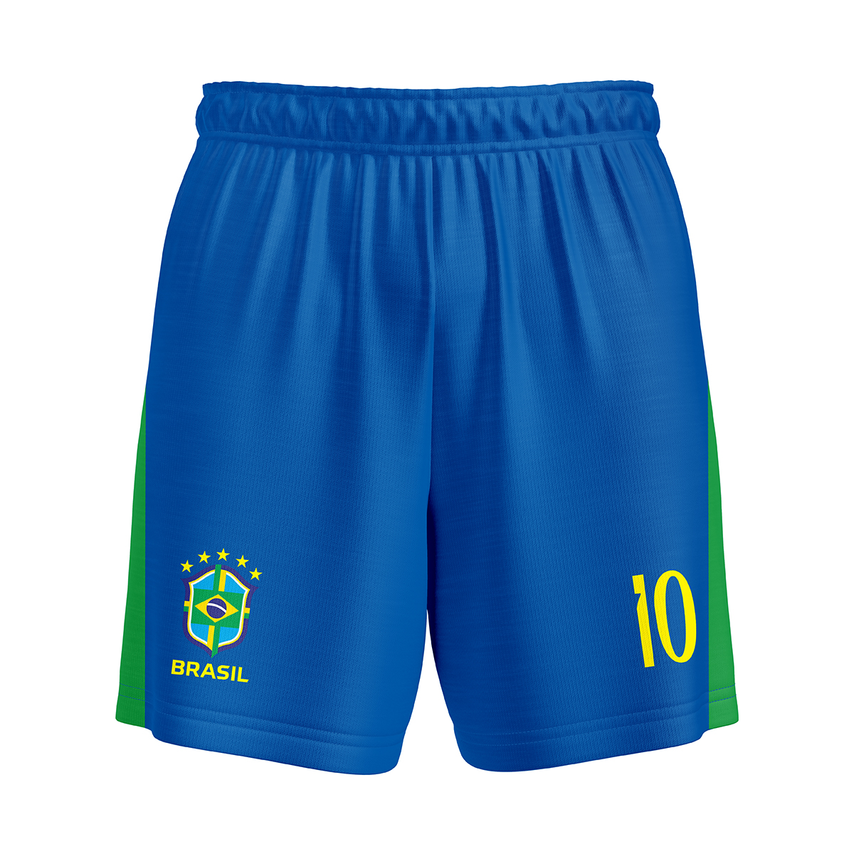 Camiseta E Calção Futebol Infantil Seleção Brasil Copa Azul - Loja ...