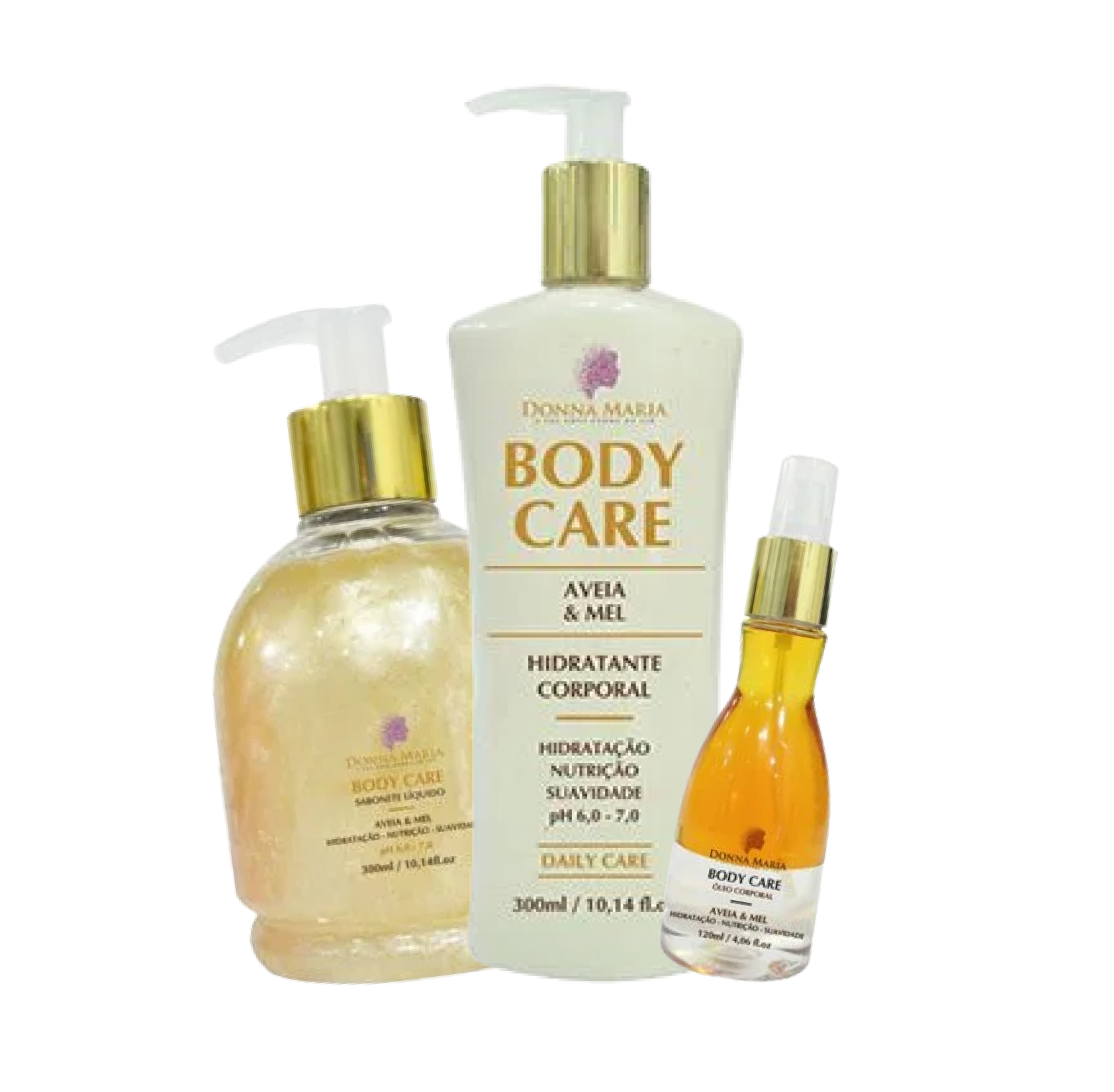 KIT AVEIA E MEL CORPORAL DONNA MARIA - Donna Maria Cosméticos