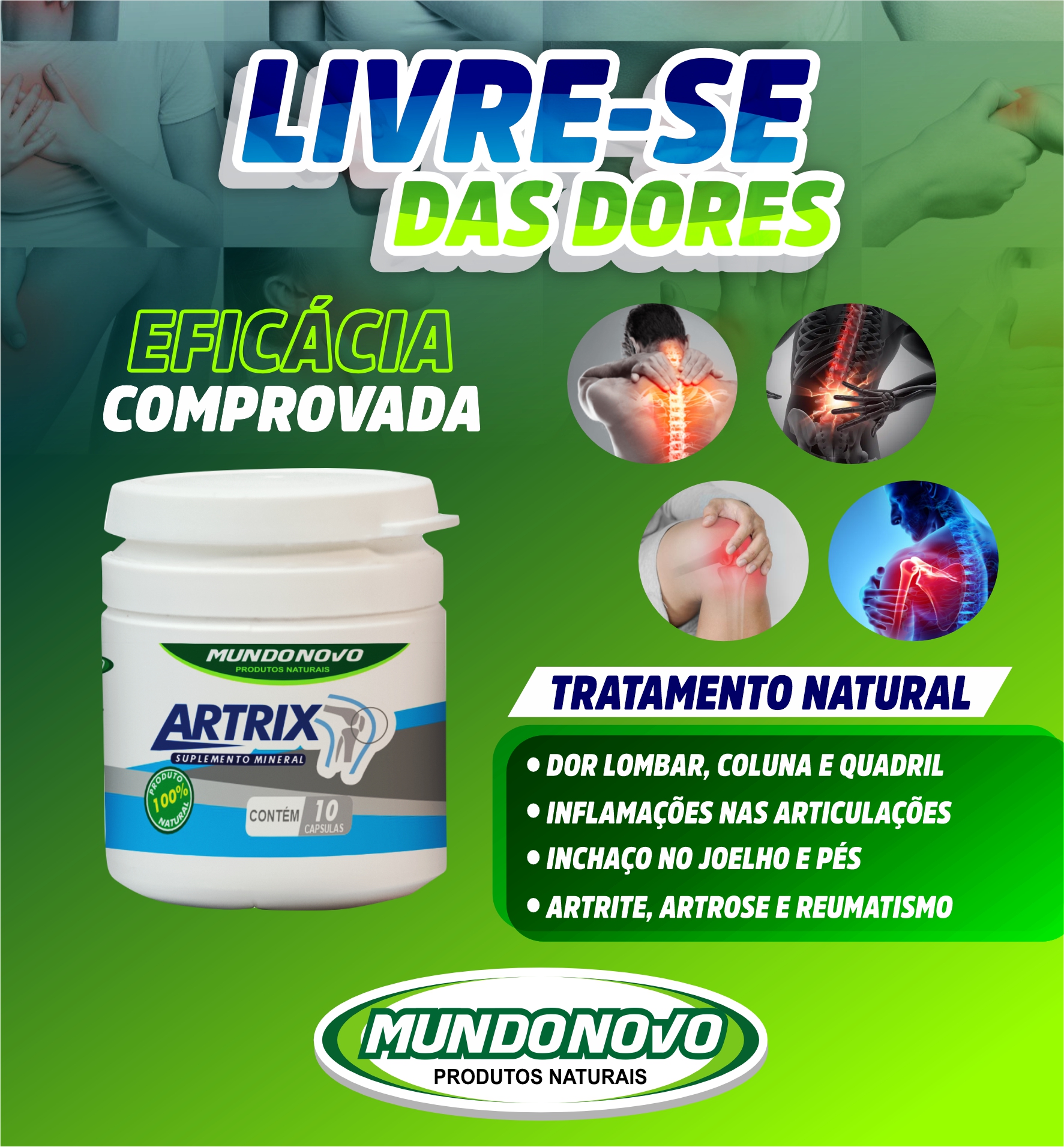 ARTRIX – Suplemento Mineral | Mundo Novo Produtos Naturais - Mundo Novo ...