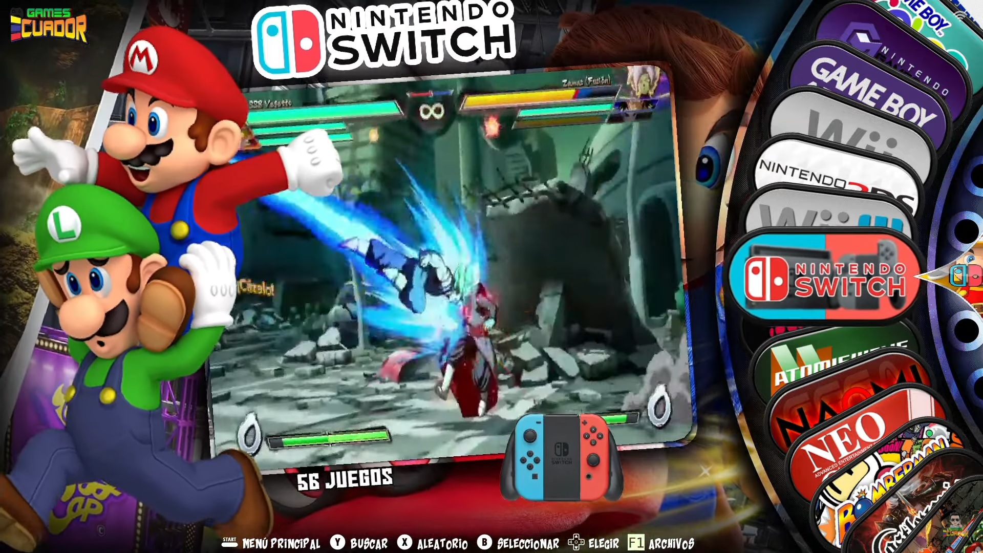 Hd Externo Retrogames 500gb Nintendo Switch Edition Batocera 38 Pc ...