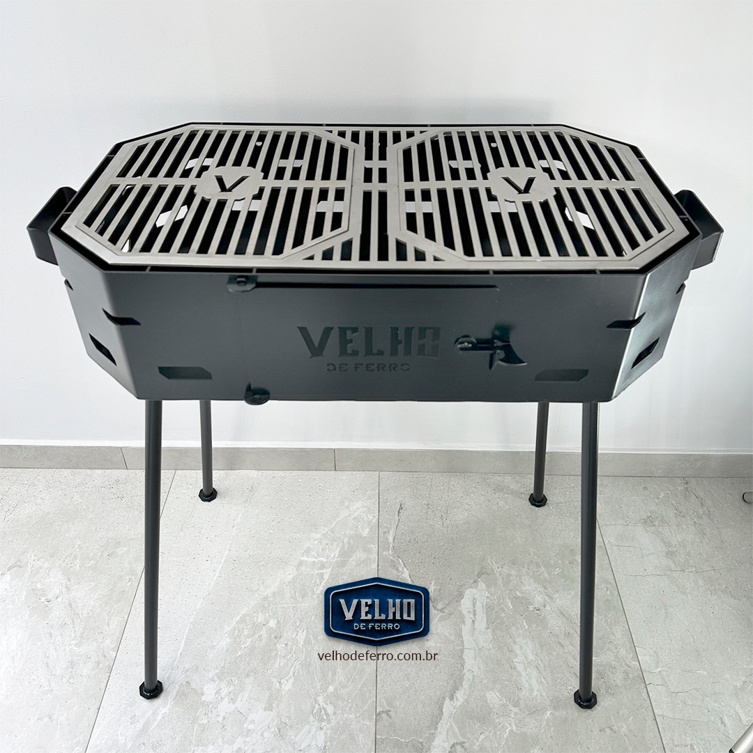 Churrasqueira BlazeBox - Velhor de Ferro - Velho de Ferro - Arte em metal