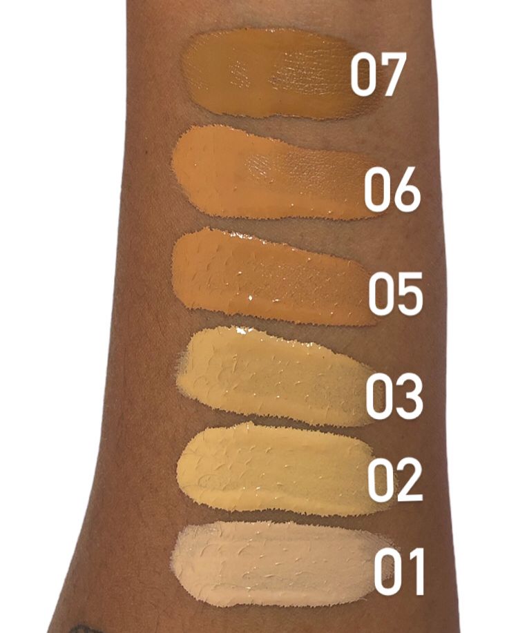 Base Líquida Media Cobertura Lovely COR 01 - Face Beautiful - RR MAKES ...