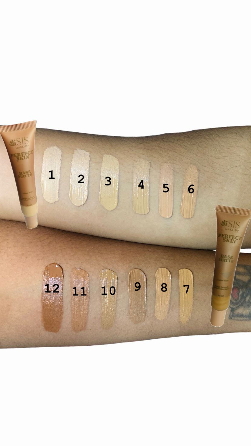 Base Matte Perfect Skin Cor 09 - Isis Make up - RR MAKES - LOJA VIRTUAL
