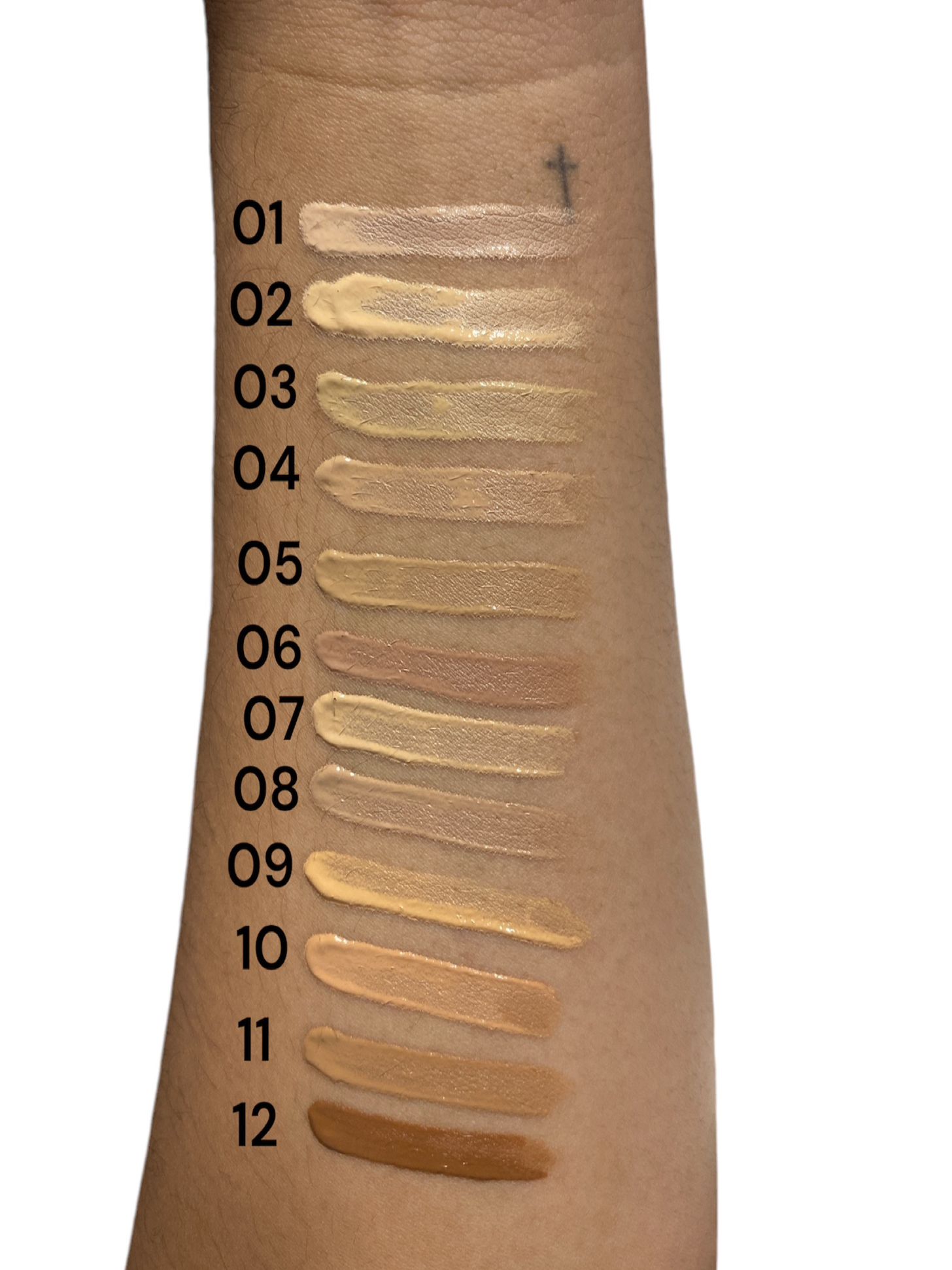 Base Líquida Coração Cor 01 - Lua e Neve - RR MAKES - LOJA VIRTUAL