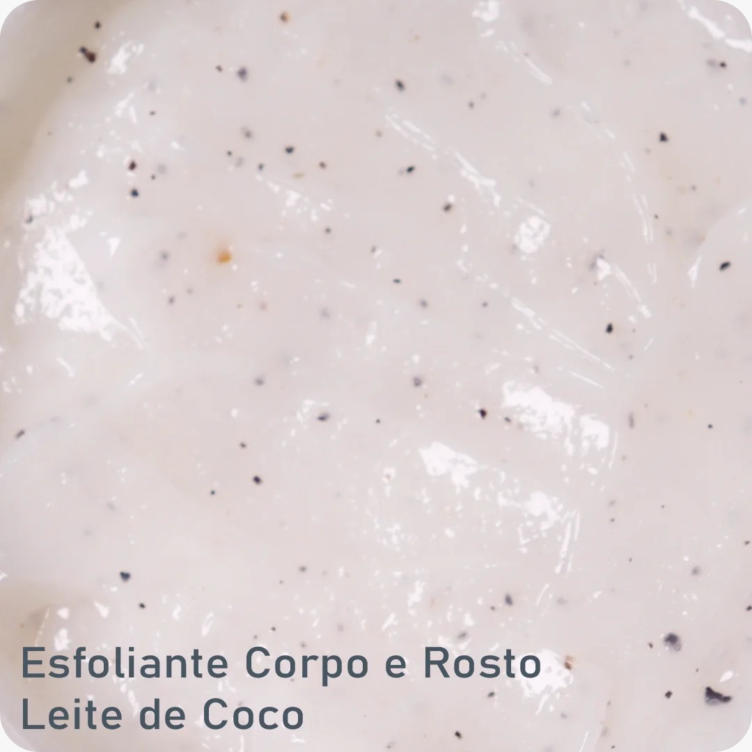 Esfoliante Corpo e Rosto Leite de Coco - Miss Lary - RR MAKES - LOJA VIRTUAL