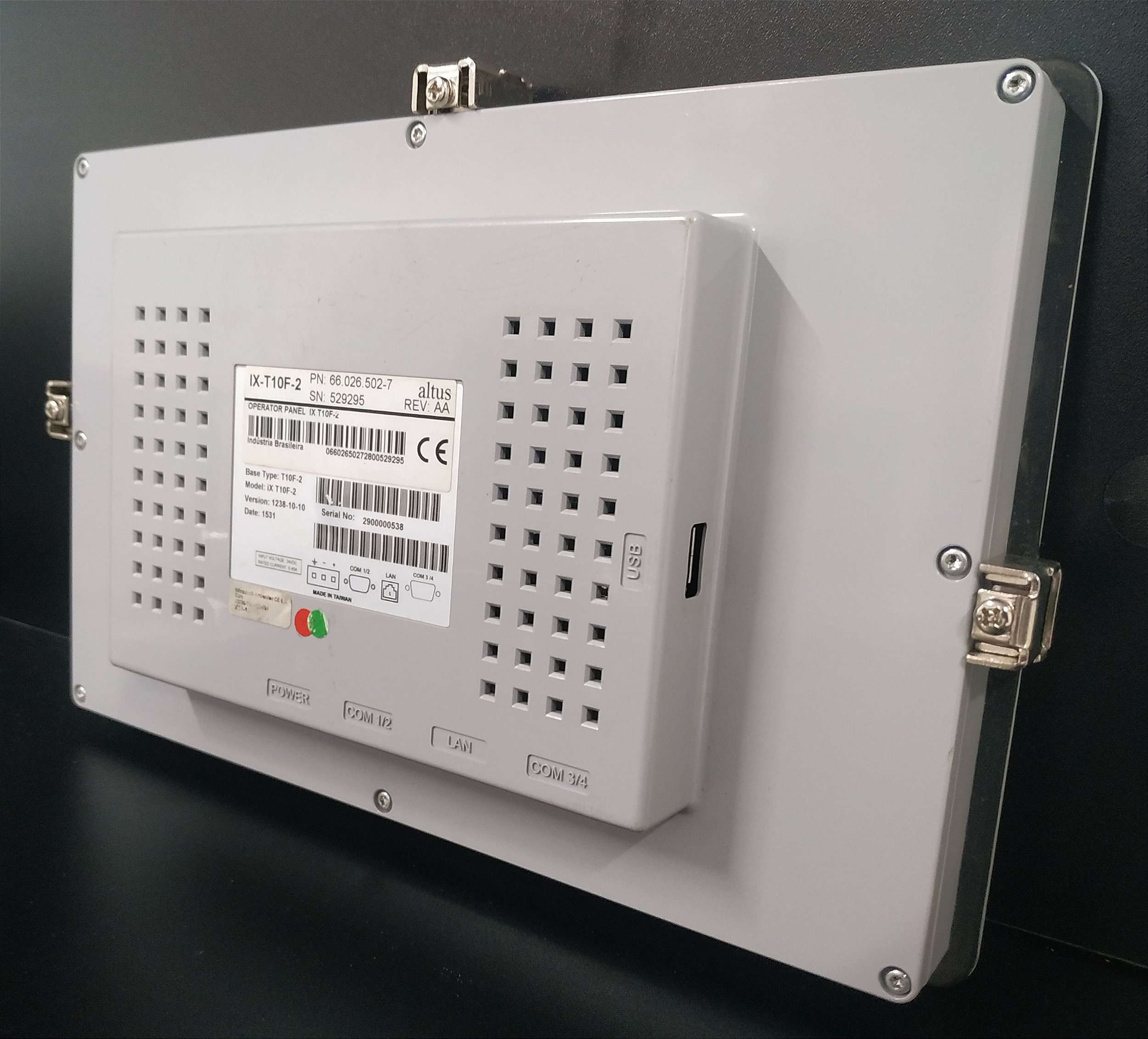 iX-T10F-2 Ihm - Display 10 Polegadas Lcd-Tft - ALTUS (USADO) - Loja ...