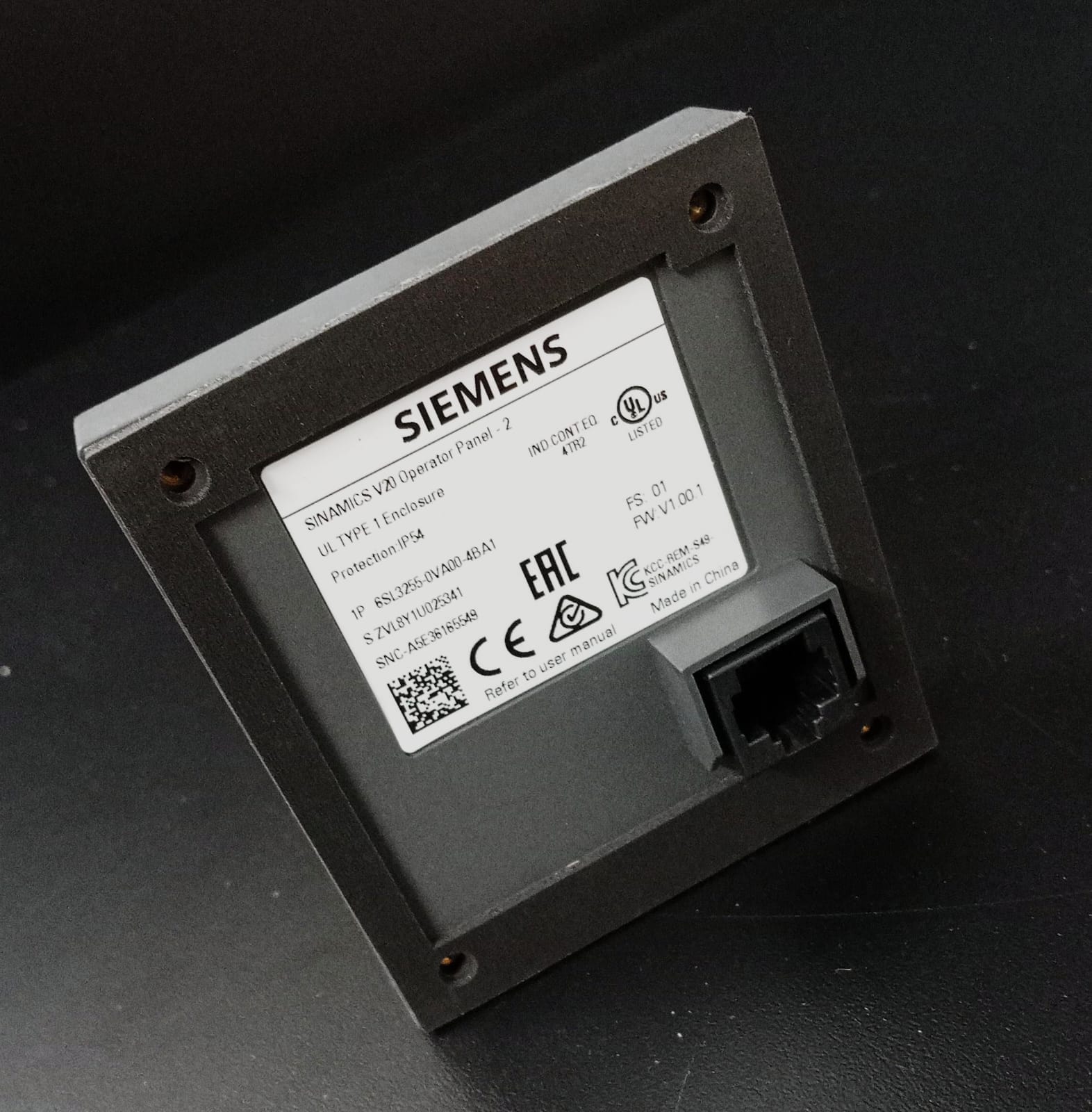 6SL3255-0VA00-4BA1 Modulo Painel Operação Sinamics V20 Bop - SIEMENS ...