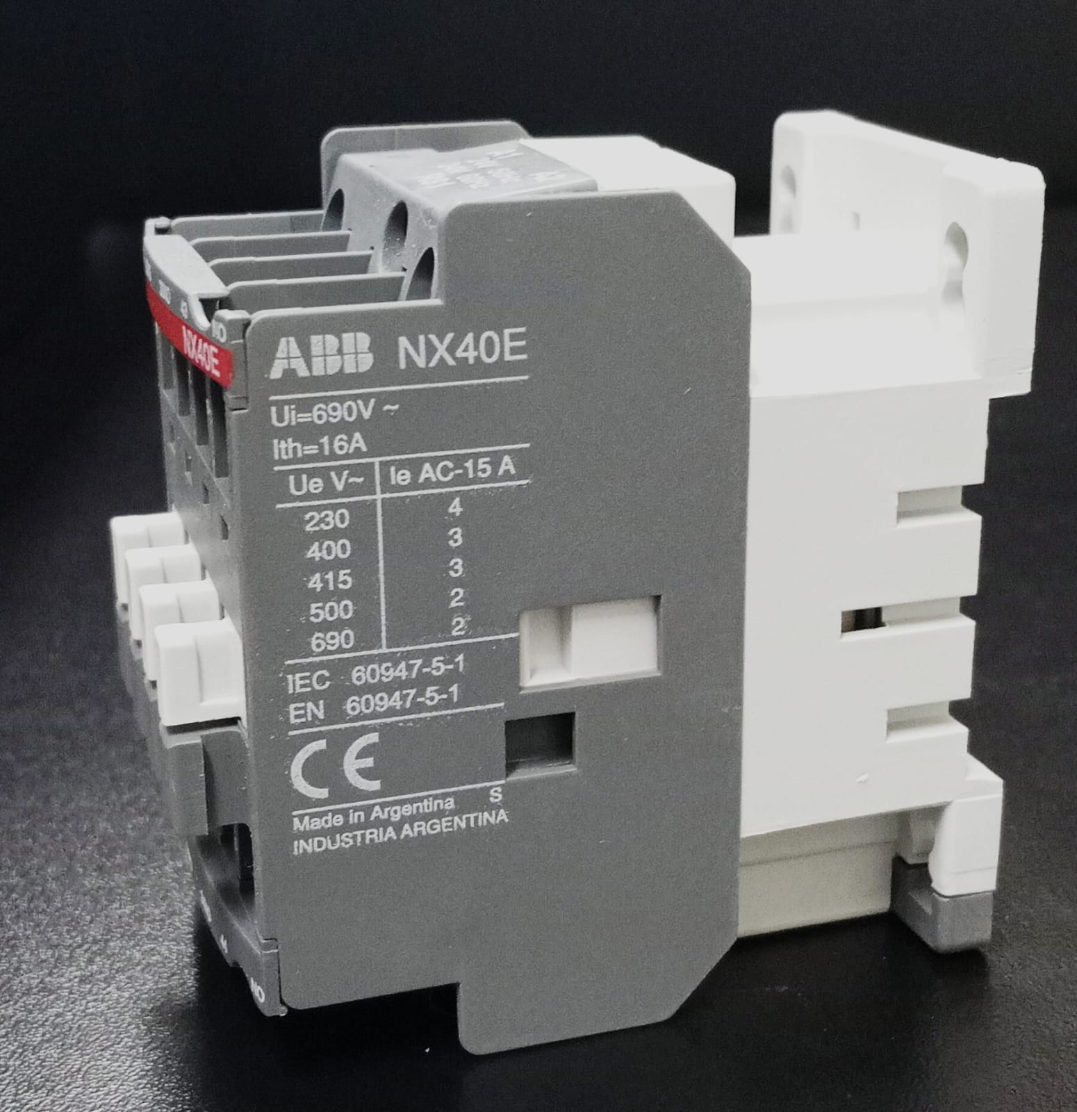 1SBH901074R8140 Contator Auxiliar Nx40e-81 24v 50/60hz - ABB - Loja ...