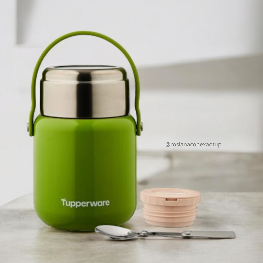 Tupperware Pote Térmico com Colher 1L - Loja Tupperware ChefeWare