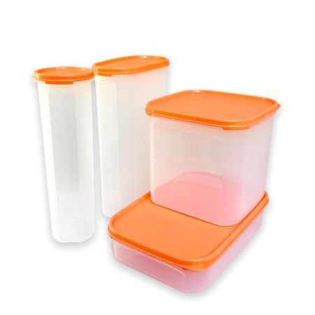 Tupperware Kit Modular 4 Pecas - Loja Chefe Tupperware