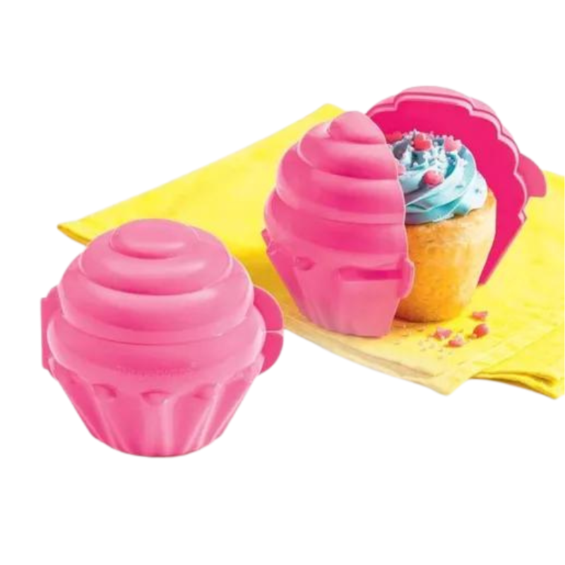 Tupperware Tupper CupCake Rosa - Loja Chefeware