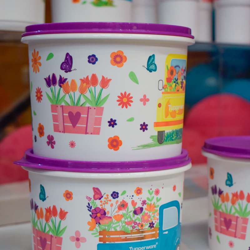 Tupperware Tupper Caixas Caminho das Flores - Loja Chefe Tupperware